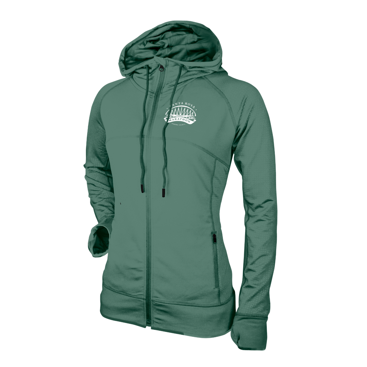 Women's Santa Rosa Marathon Full Zip Hoodie – Ventures Endurance Online ...
