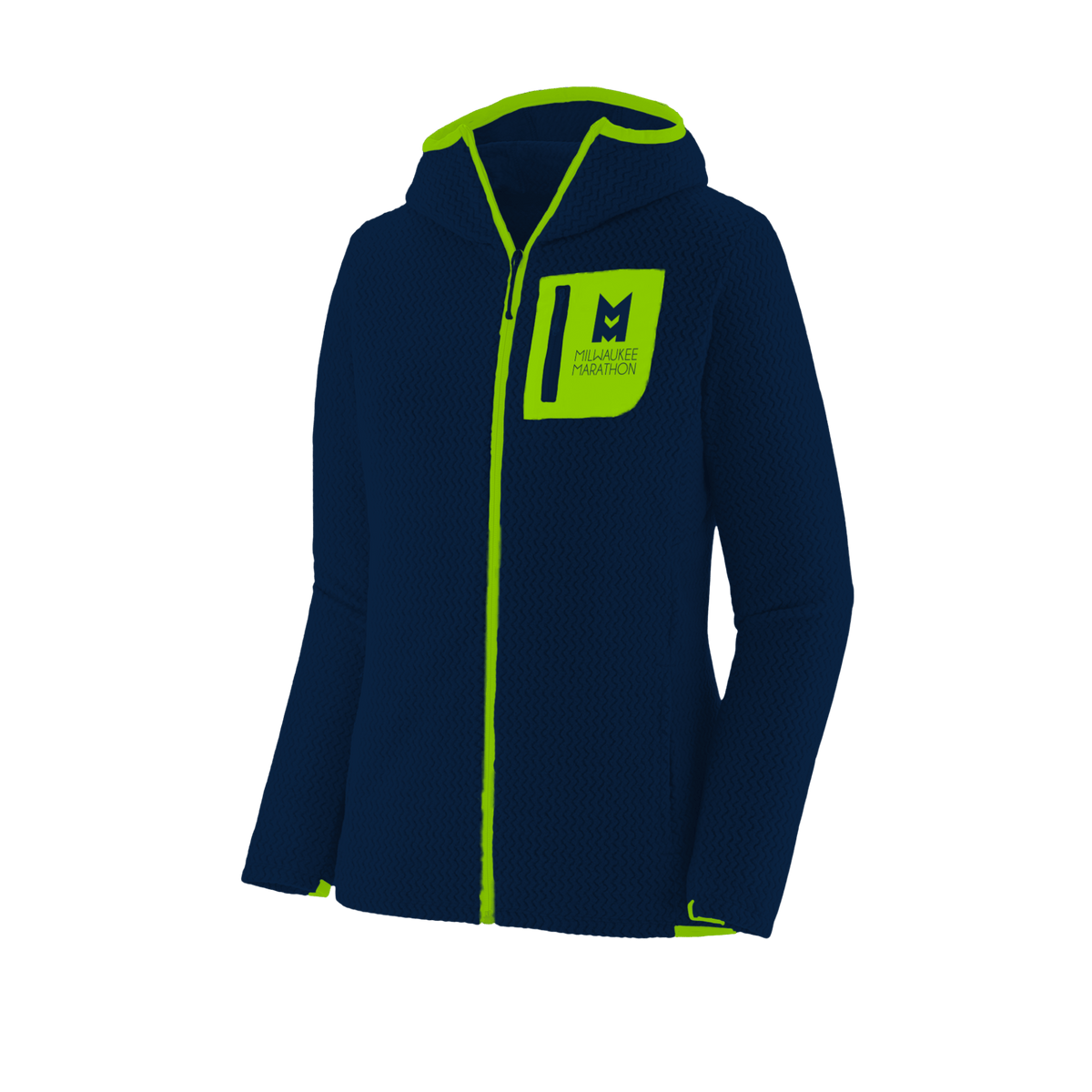 Men's Milwaukee Marathon Fleece Full Zip Hoodie – Ventures Endurance ...