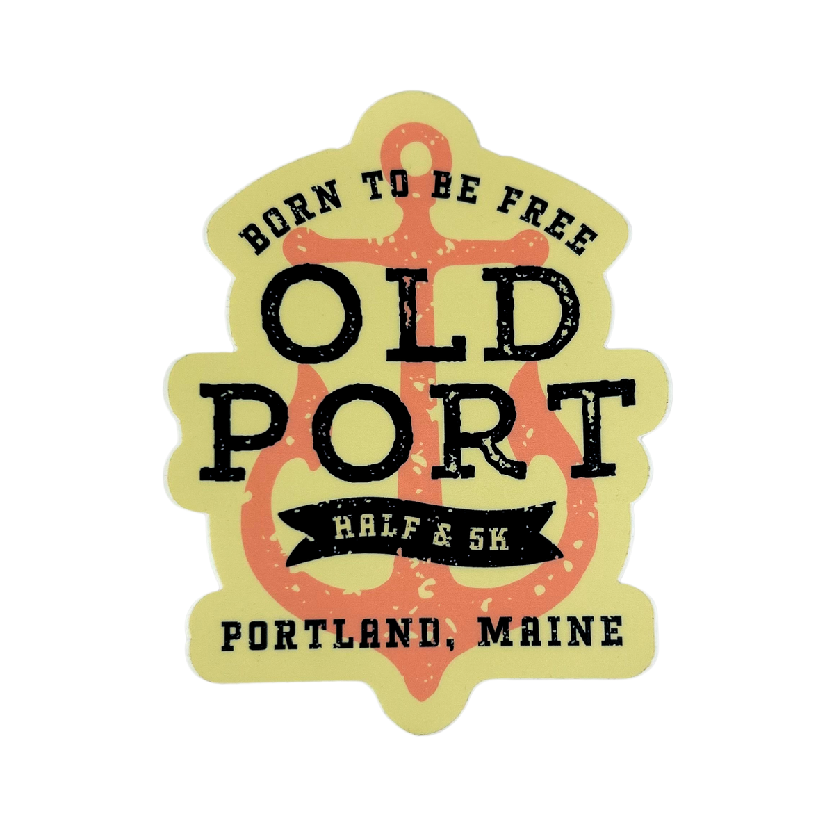 Old Port Anchor Vinyl Decal – Ventures Endurance Online Store