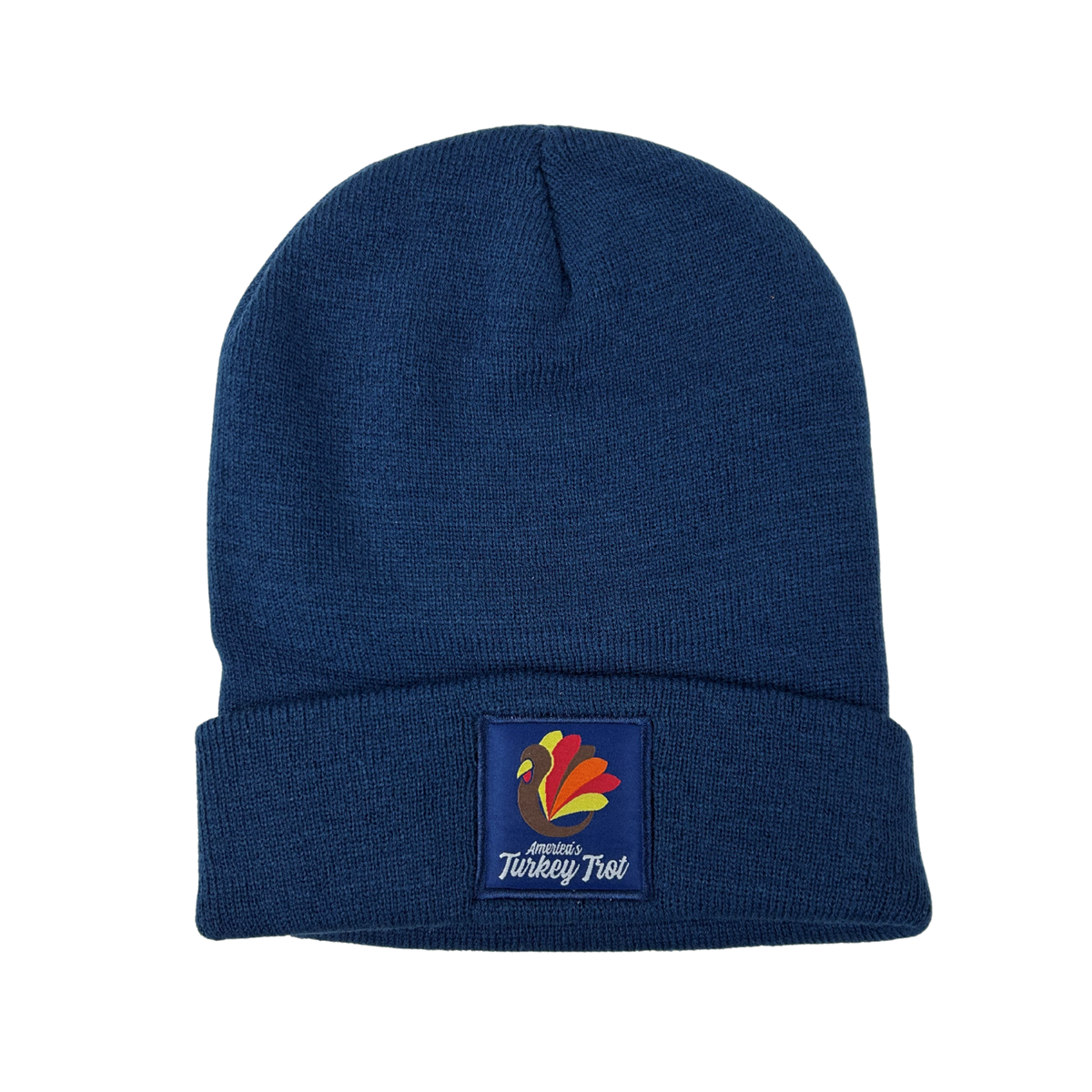 America's Turkey Trot Blue Beanie – Ventures Endurance Online Store