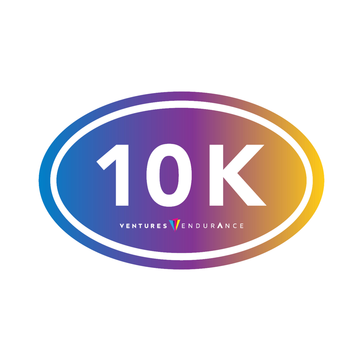 10K Running Decal – Ventures Endurance Online Store