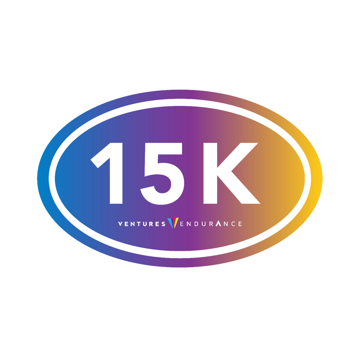15K Running Decal – Ventures Endurance Online Store