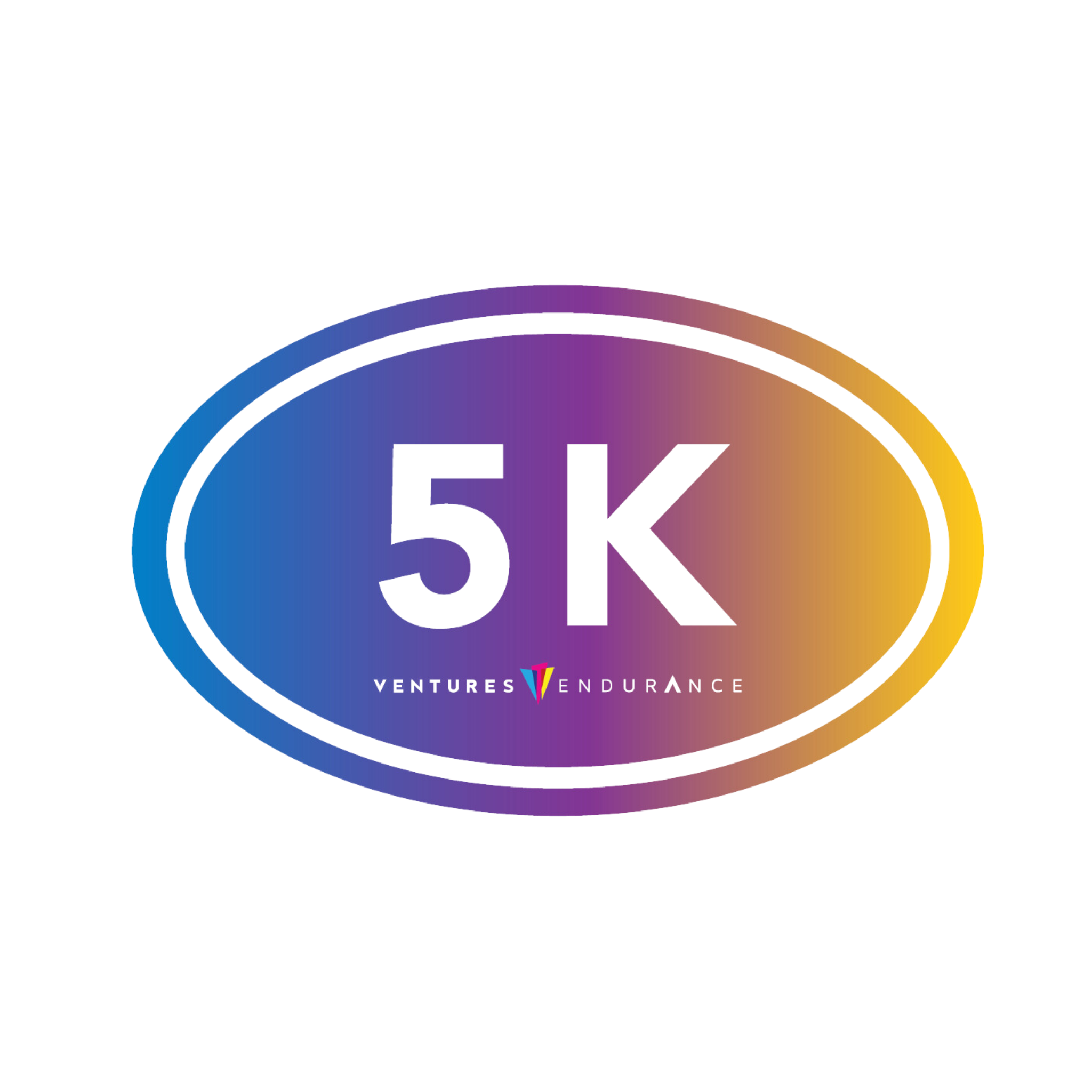 5K Running Decal – Ventures Endurance Online Store