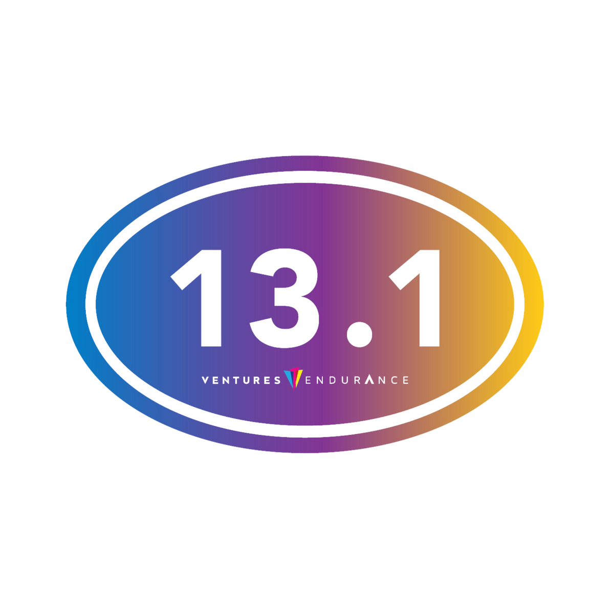 13.1 Half Marathon Decal – Ventures Endurance Store